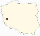 Mapa Bytomia Odrzańskiego z ulicami - plan miasta Bytom Odrzański