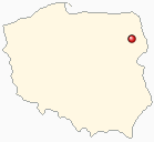 Mapa Knyszyna z ulicami - plan miasta Knyszyn