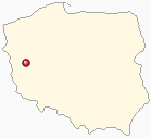 Mapa Zbąszynka z ulicami - plan miasta Zbąszynek