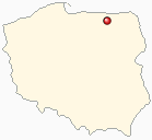 Mapa Kętrzyna z ulicami - plan miasta Kętrzyn