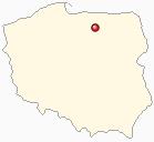 Mapa Olsztyna z ulicami - plan miasta Olsztyn