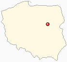 Mapa Wyszkowa z ulicami - plan miasta Wyszków