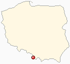 Mapa Koniakowa z ulicami - plan miasta Koniaków