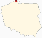 Mapa Białogóry z ulicami - plan miasta Białogóra