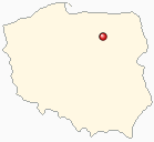 Mapa Wielbarka z ulicami - plan miasta Wielbark