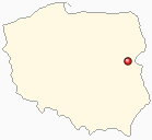 Mapa Lipna k/Łosic z ulicami - plan miasta Lipno