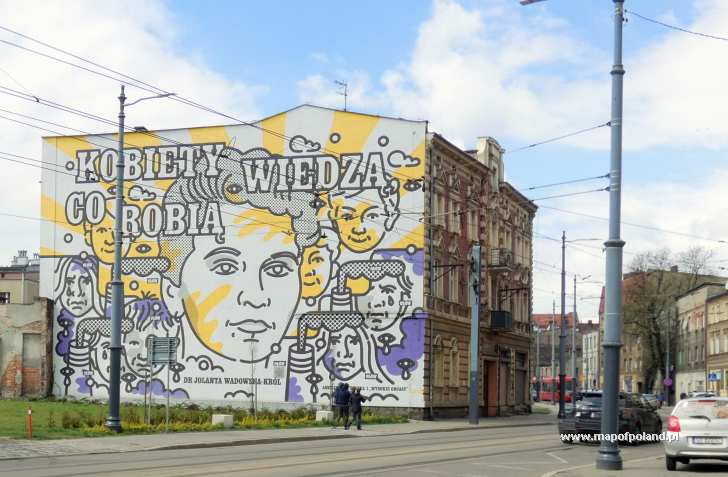 Mural - ul. Gliwicka w Katowicach - zdjęcie 256/747