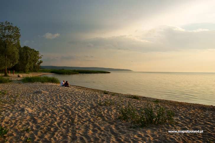 Mapa Fromborka z ulicami - plan miasta Frombork